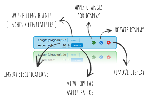 Display Compare - Visual Screen Size Comparison Website